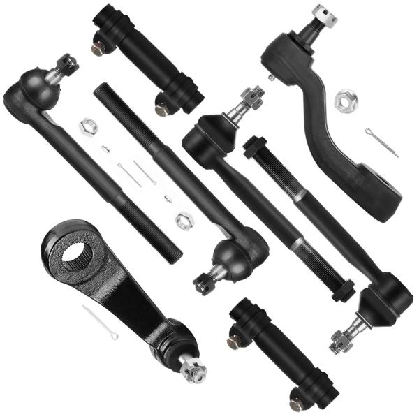 商品名:  SCITOO 8pcs Front Suspension Kit Idler Arm Pitman Arm Inner Outer Tie Rod End Replacement for Chevy for GMC C1500 ...