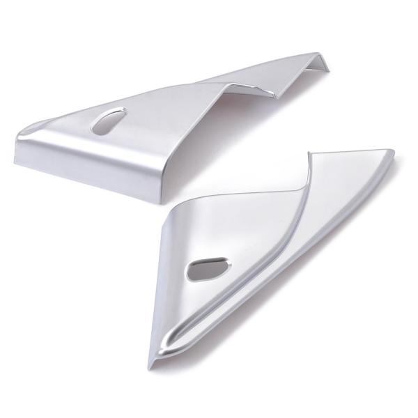 商品名:  Kadore Window Side A Pillar Triangle Moulding Cover Interior Trim for Nissan Teana 2013-2017 ABS Matte 2PCS/Setブラン...