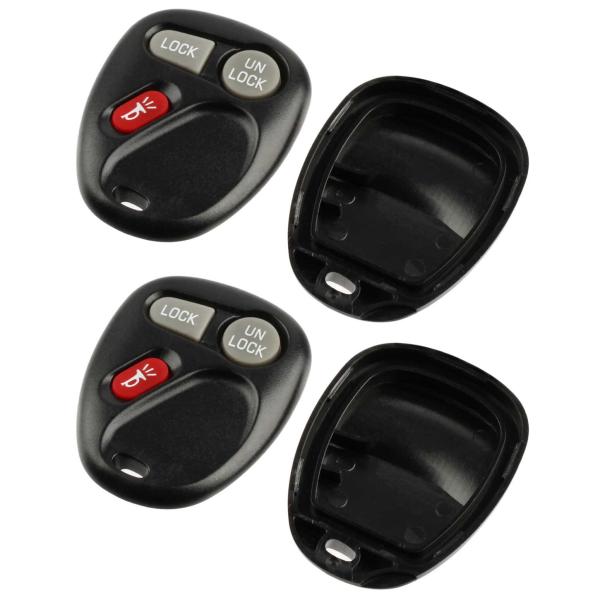 商品名: KOBLEAR1XT CASES X2に適合 g-968-case fits 15042968 15732803 Case Shell Key Fob Keyless Entry Remote Cadillac Escalade/...