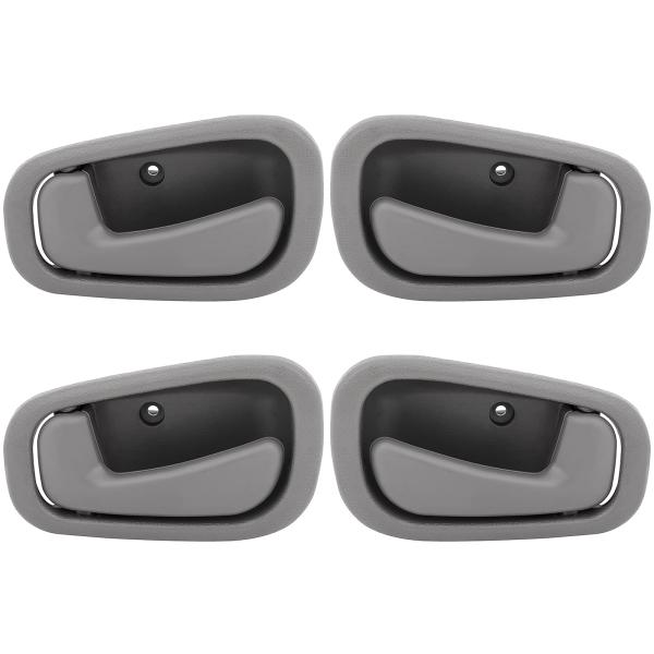 商品名: ECCPP ドアハンドル インテリア 内側内側 フロント リア 助手席 運転席側 1998 1999 2000 2001 2002 カローラグレー(4個) ECCPP Door Handles Interior Inside In...