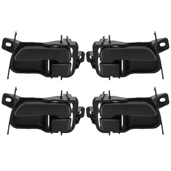 商品名: ECCPP ドアハンドル インテリア 内側 フロント リア 助手席ドライバー 交換用 1995 1996 1997 1998 1999 トヨタ アバロン ブラック (4個) ECCPP Door Handles Interior ...