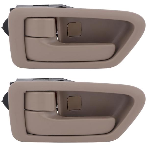 商品名: ECCPP ドアハンドル インテリア 内側内側 フロント リア 運転席側 交換用 1997 1998 1999 2000 2001 トヨタ カムリ ベージュ(2個) ECCPP Door Handles Interior Insi...