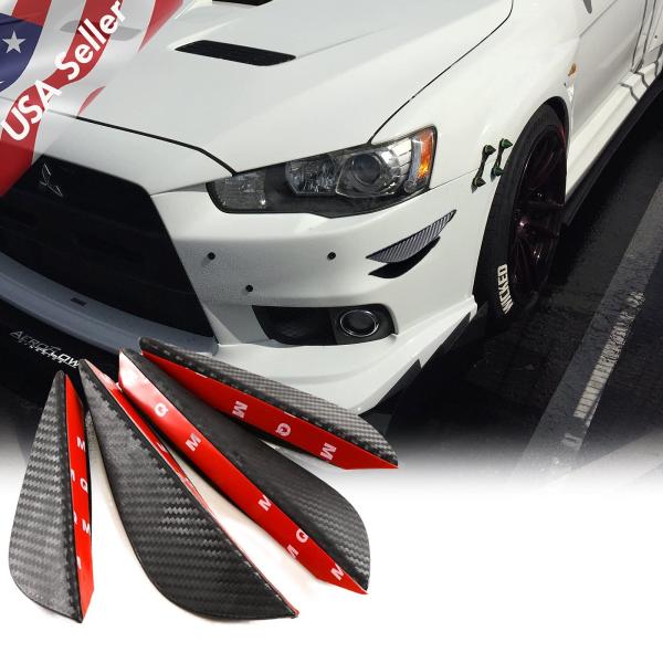 商品名:  x xotic tech 4pcs Carbon Fiber Pattern Front Bumper Corner Edge Guard Trim Universal Fit (6.02"/5.1")ブランド: x xotic...
