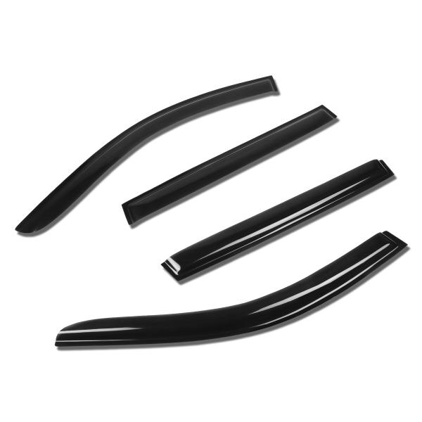 商品名:  Auto Dynasty Window Visors Compatible with 08-10 BMW 530xi 535xi xDrive Wagon, 4Pcs Front &amp; Rear Tape-On Windo...