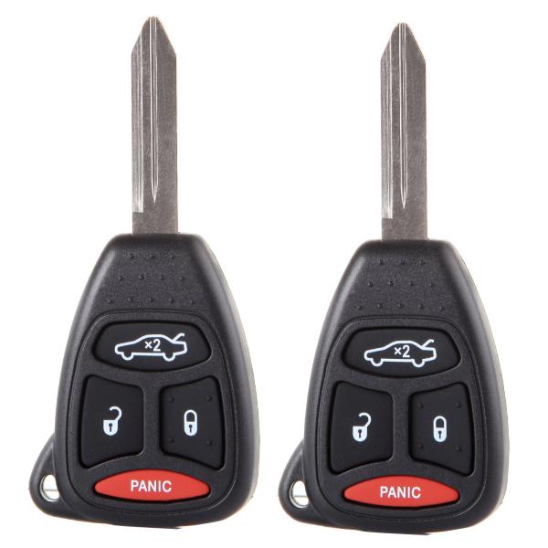 商品名:  cciyu 2PCS Uncut Keyless Entry Remote Fob Case Replacement for Dodge for Charger for Dakota for Durango for Magnum...