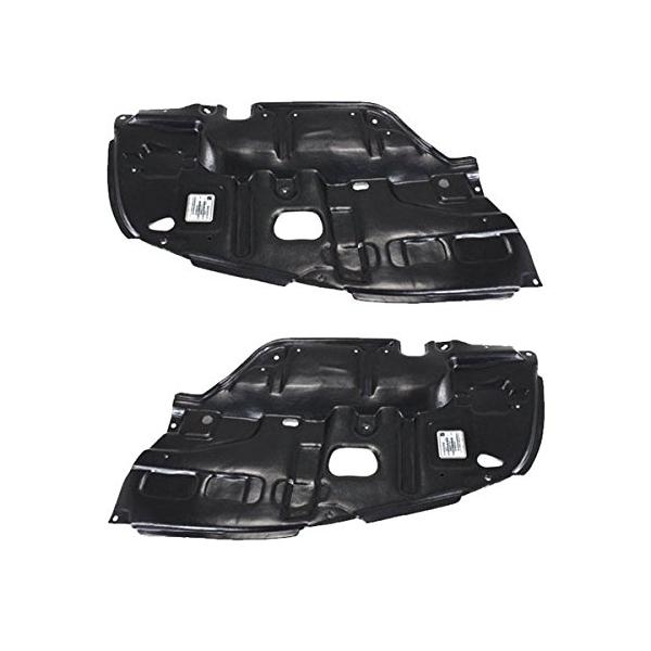 商品名: 02 ? 03 &amp; 04 ? 06 es300 es330フロントエンジンスプラッシュシールドunder cover LH + RHセットペア Koolzap Compatible with 02-03 ES300 &am...