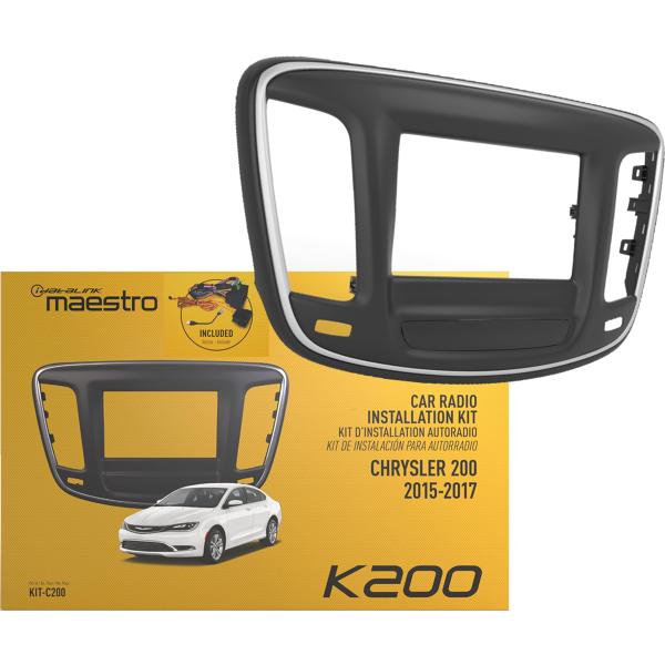 商品名: 広告Tech iDatalink kit-c200 Dash and配線キットをインストールidatalink-readyステレオと保持のステアリングホイールオーディオコントロールと工場Ampで選択2015 ? 17クライスラー2...