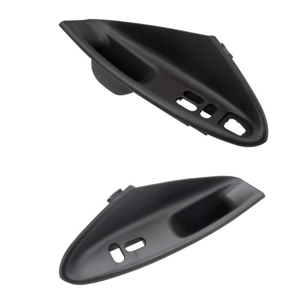 商品名:  Brock Replacement Pair Set Inside Interior Door Pull Handle Switch Panel Housings Medium Graphite Compatible with ...