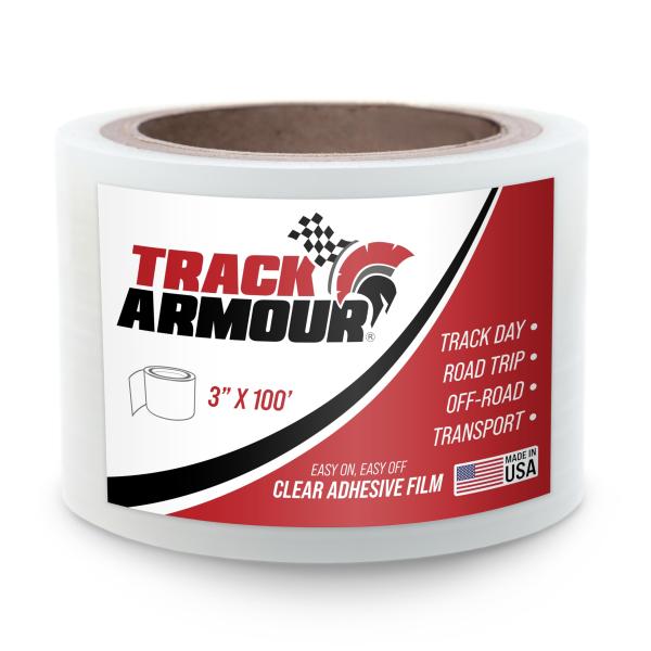 商品名: trackarmour一時的なトラックDayペイント保護クリア粘着Film for Car 3" x 100' TA3X100 [TRACKARMOUR] 3" x 100' - Temporary Paint Protectio...