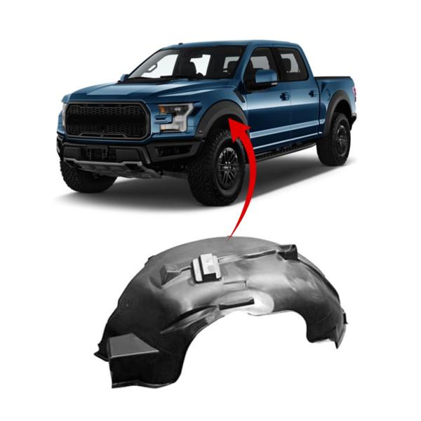 商品名: Fitrite Autoparts フロント左運転席側フェンダーライナー 2015-2020 フォード ピックアップ F150 3.5l 5.0l エンジン用 クルー/エクステンド/レギュラーキャブトラック FO1248164 F...