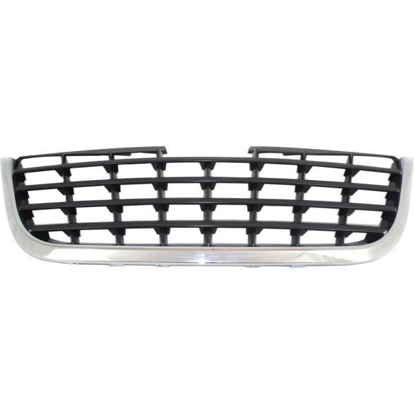 商品名: Garage-Pro グリルアセンブリ 2008-2010 Chrysler Town &amp; Country クロムシェル ブラックインサート付き Garage-Pro Grille Assembly Compatible ...