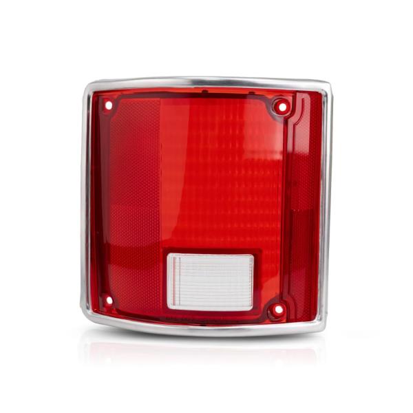 商品名:  For Chevy Blazer Rear Tail Light Lens 1973-1991 Driver Side w/Chrome Trim GM2800122 | 5968329ブランド: CarLights360商品サ...