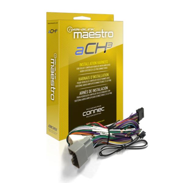 商品名: Maestro HRN-AR-CH3 プラグ&amp;プレイアンプハーネス クライスラー ドッジ ジープ車用 Idatalink Maestro HRN-AR-CH3 Plug and Play Amplifier T-Harne...