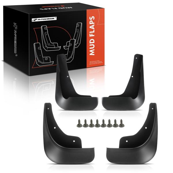 商品名:  A-Premium Set of 4PCS Mud Flaps Splash Guards Mudguards Mudflaps with Hardware Kits Accessory Compatible with Mits...