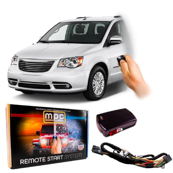 商品名:  MPC Complete Factory Remote Activated Remote Start Compatible with 2008-2010 Chrysler Town &amp; Country - Prewire...