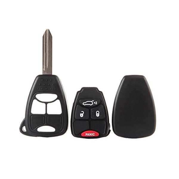 商品名:  OCPTY Replacement 1Pcs Key Fob Shells Case for Chrysler 200 Pacifica Sebring for Dodge Avenger Durango for Jeep Li...