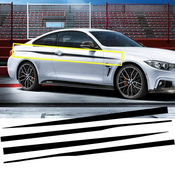 商品名:  x xotic tech Car Body Sporty Door Side Skirt Stripe Waist Line Decal Sticker Exterior Decoration Compatible with B...