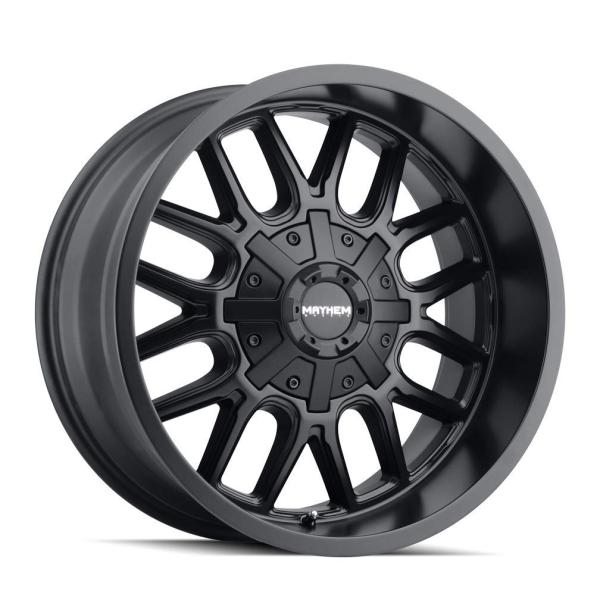 商品名:  Mayhem COGENT (8107) Matte Black: 18x9 Wheel Size; 6-135/6-139.7 Lug Pattern, 106mm Bore, 0mm Offset.ブランド: Mayhem商...
