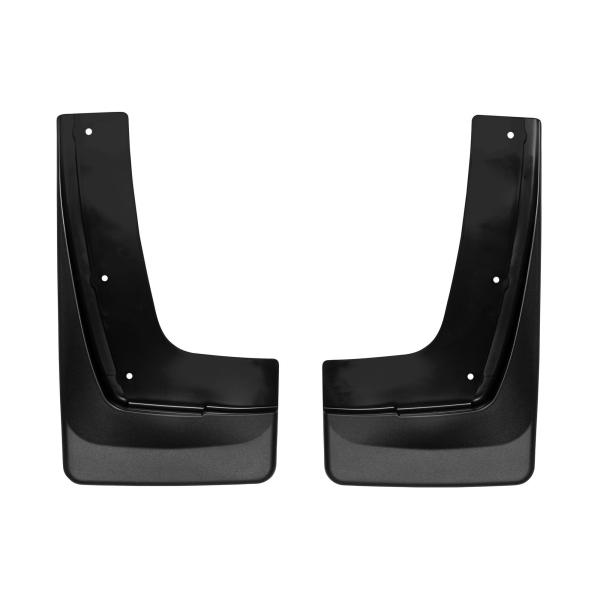 商品名: WeatherTech 110086 ブラック シボレー トラバース フロント WeatherTech Custom No Drill Splash Guard MudFlaps for Chevrolet Traverse, T...