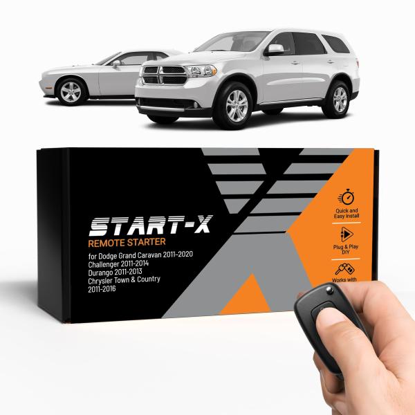 商品名: Start-X リモートスターター Dodge Grand Caravan 2011-2020 | Challenger 2011-2014 | Durango 2011-2013 | Chrysler Town &amp; Co...