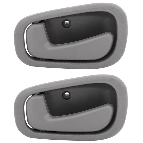 商品名:  OCPTY Door Handles Interior Front Rear Driver Side Replacement fit 1998-2002 for Corolla Inside Door Handles Grey(...