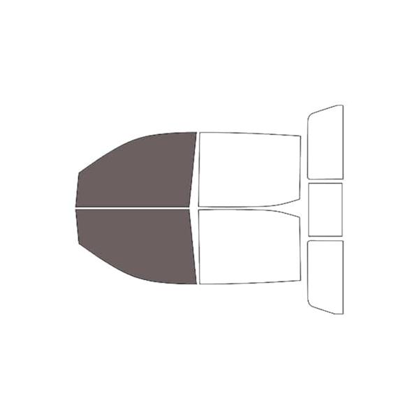 商品名: Rtint ウィンドウスモークキット GMC シエラ 2019-2019 (4ドア)用 - ペアレント Front グレイ C-WT-014-486D-266F Rvinyl Window Tint Kit Compatible ...