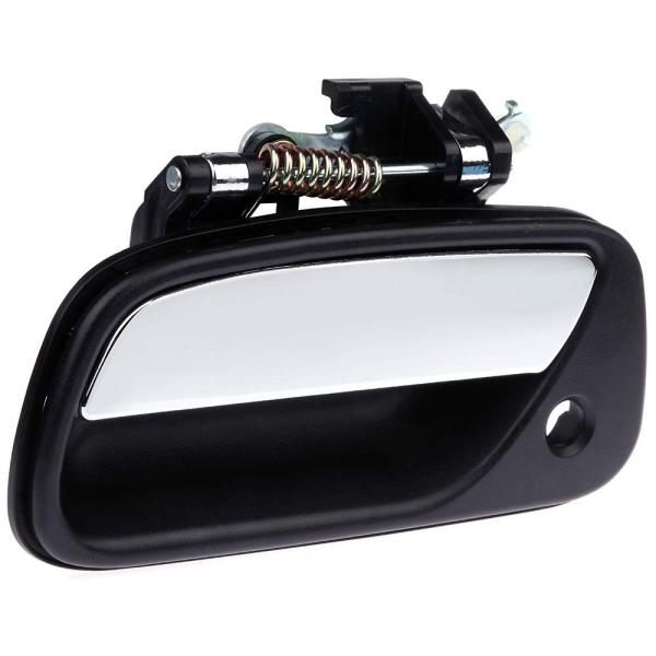 商品名:  OCPTY Chrome Door Handle Exterior Front Driver Left Side Replacement fit 1993-1998 T100 Outside Door Handleブランド: O...