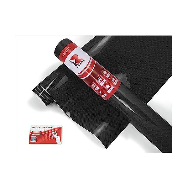 商品名:  Rwraps 5D Black Carbon Fiber 5ft x 3ft Vinyl Vehicle Car Wrap Film Sheet Rollブランド: Rvinyl商品サイズ: 5ft x 3ft商品番号: 色: ...