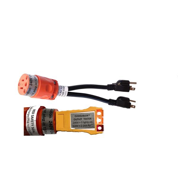 商品名:  Fits Bolt, Volt, Ford, Chrysler, Prius, Fiat &amp; More. The Amazing EVDOUBLER a Low Cost Upgrade for Your Level 1...