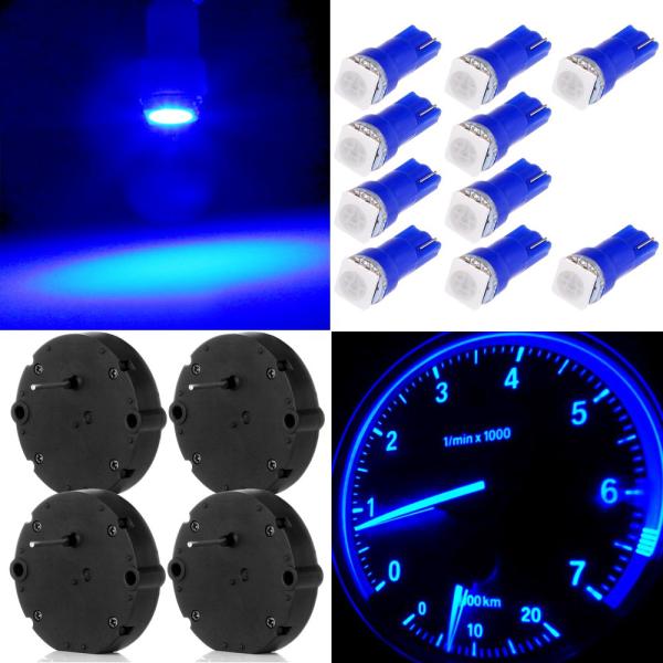 商品名:  OCPTY 4Pcs X27.168 Instrument Cluster Gauge Stepper Motor Kit with 10Pcs T5 LED Light Bulbs - Fit for GM For Toyot...