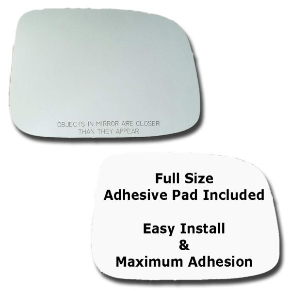 商品名:  Passenger Side Mirror Replacement Glass (MADE IN USA) with Full Size Adhesive Pad for 2004-2012 Colorado GMC Canyo...