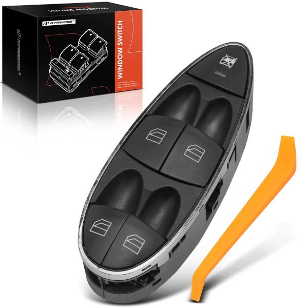 商品名: A-Premium パワーウィンドウスイッチ メルセデスベンツ W211 E500 E550 E63 AMG 2007-2009 フロント左用 A-Premium Front Driver Side Master Power Wi...