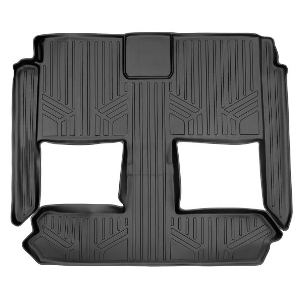 商品名: SMARTLINER フロアマット 2列目と3列目用ライナー ブラック SMARTLINER Floor Mats 2nd and 3rd Row Liner Compatible with 2008-2016 Chrysler ...