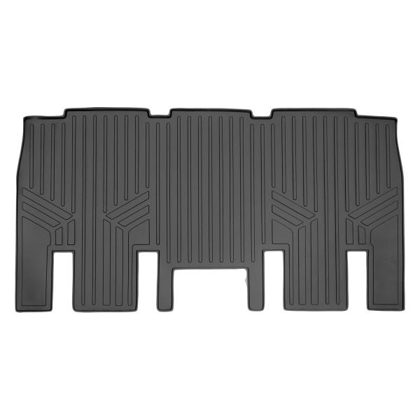 商品名: SMARTLINER カスタムフィットフロアマット 2列目ライナー ブラック 2017-2019年式クライスラーパシフィカ 8助手席モデル専用 SMARTLINER Custom Fit Floor Mats 2nd Row Li...