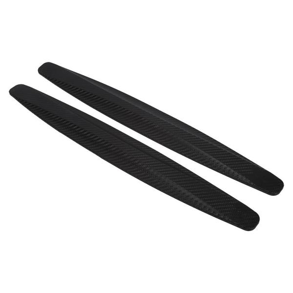 商品名:  Bumper Protector, 2Pcs Carbon Fiber Front&amp;Rear Bumper Guards Corner Guard Anti-Scratch Sticker (Black)ブランド: Es...