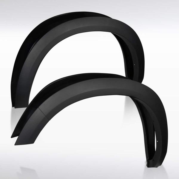 商品名: Autozensation ダッジ・ラム1500用 ブラック ファクトリースタイル スムースフェンダーフレアプロテクター Autozensation Compatible with 2009-2018 Dodge Ram 1500...