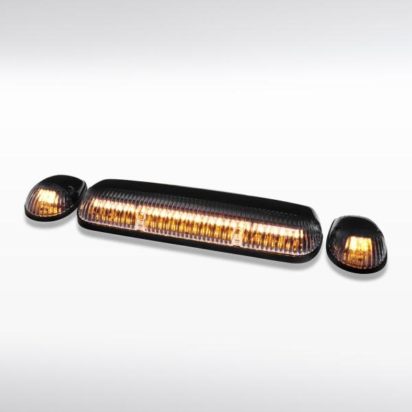 商品名:  AUTOZENSATION Cab Roof Top Running Lights 3 Piece Set Yellow Amber LEDブランド: Autozensation高さ: 45.72cm横幅: 15.24cm奥行:...