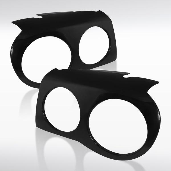 商品名:  AUTOZENSATION Compatible with 2005-2010 Chrysler 300C, Headlights Covers/Eyelids Bezelブランド: Autozensation高さ: 10.16...