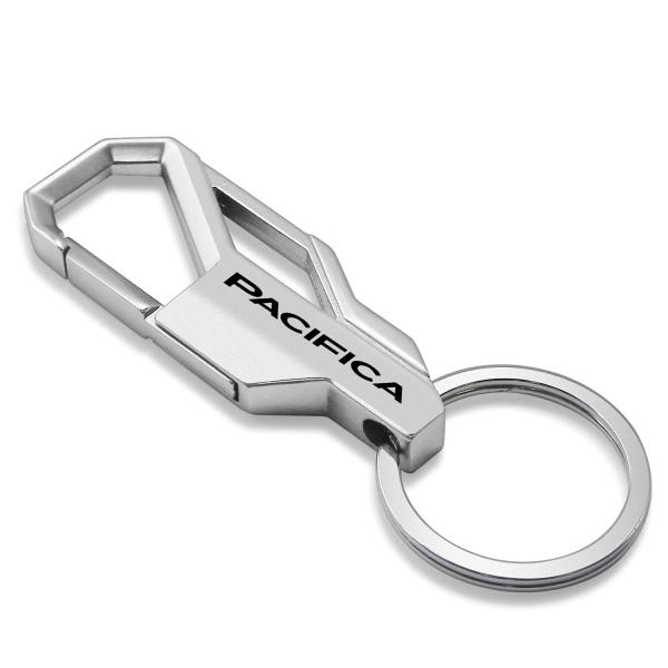 商品名: iPick Image for Chrysler Pacifica シルバースナップフックメタルキーチェーン iPick Image for Chrysler Pacifica Silver Carabiner-style Sna...