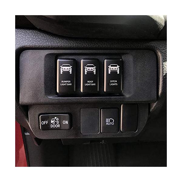 商品名: CH4X4プッシュスイッチパネル トヨタタコマ2016-2020用 CH4X4 3 Push Switch Panel Made for Toyota Tacoma 2016-2022ブランド: CH4X4 INDUSTRIES高...