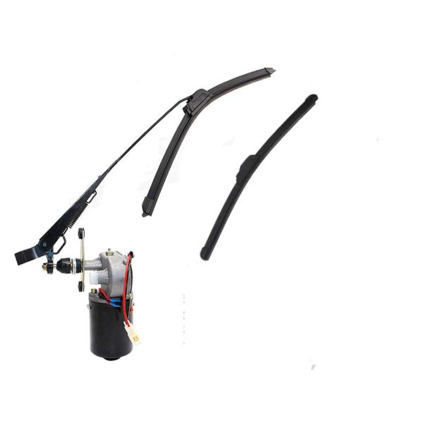 商品名:  Qarmar Electric UTV Windshield Wiper Kit w/ 12v Motor Fits Hard Coated Polycarbonate Or Glass Windshields, Univers...