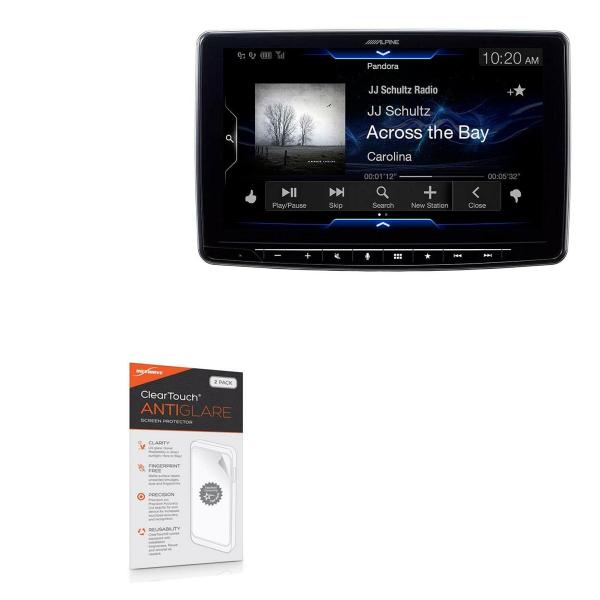 商品名: BoxWave Alpine ILX-F309 スクリーンプロテクター [ClearTouch Anti-Glare (2パック)] 指紋防止マットフィルムスキン アルパインILX-F309 BoxWave Screen Prot...