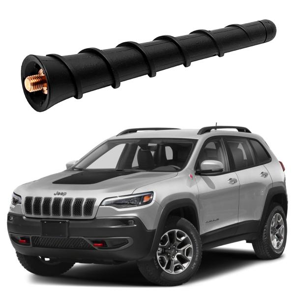 商品名:  4.5 Inch Antenna for Jeep Cherokee Renegade Grand Cherokee Compass Liberty, Chrysler 200, Dodge Durango Avenger Da...