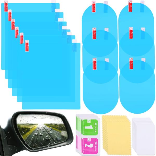 商品名:  12 Pieces Car Rearview Mirror Film Rainproof Waterproof Anti Fog Nano Coating for Mirrors and Side Windowsブランド: Fr...