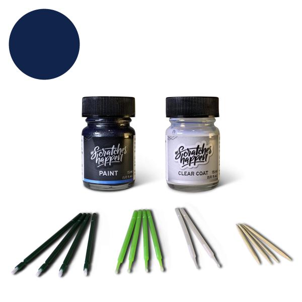 商品名:  ScratchesHappen Exact-Match Touch Up Paint Kit - Blu Assoluto (16081/9506) Tricoat for Maserati - Essential (Paint...