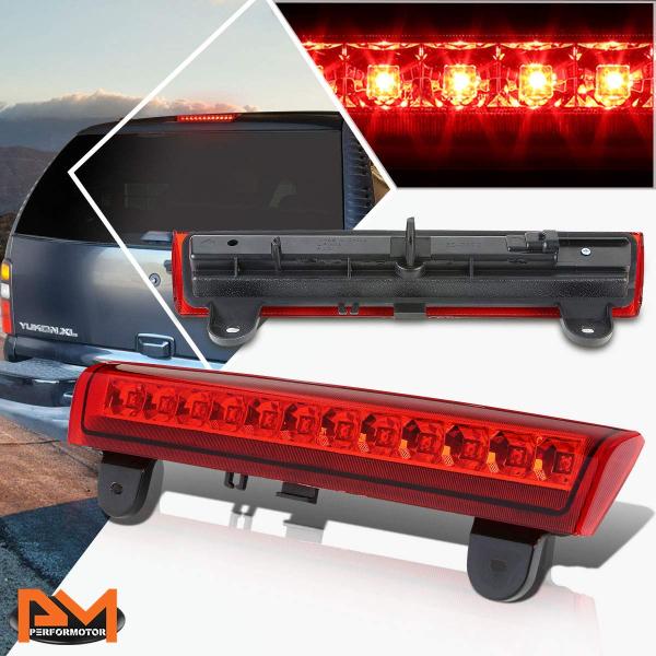 商品名: PM PERFORMOTOR シボレーサバーバン/タホ/GMCユーコン 00-06 フルLED サード3RD テールブレーキライトストップランプ レッド PM PERFORMOTOR Full LED 3rd Third Brak...