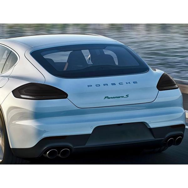 商品名: Rtint テールライトティントカバー ポルシェパナメーラ2014-2016対応 - ブラックアウトスモーク Rvinyl Tail Light Pre Cut Film Tint Cover Kit in Blackout Sm...