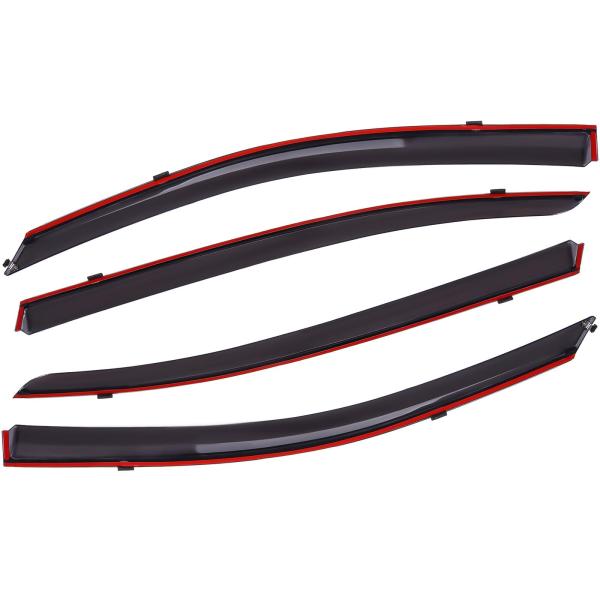 商品名:  LUJUNTEC Rain Guards Compatible with 2013-2017 for Honda for Accord EX Sedan 4-Door;for EX-L Sedan 4-Door;for Spor...