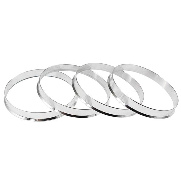 商品名: DCVAMOUS 合金アルミニウムハブセントリックリング 73.1~72.6 4個セット パフォーマンススピゴットヒューブメント 72.6mm 車両ハブと73.1mm ホイールセンターボア BMW ランドローバー対応 DCVAMO...