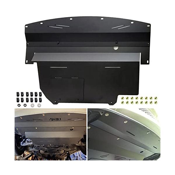 商品名: ELITEWILL ブラック アルミニウム フロント下部エンジン スプラッシュシールドガード トレイカバー スキッドプレート 2003-2009 日産350Z &amp; 2003-2006 インフィニティ G35 および 03-...